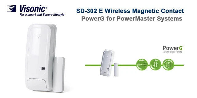 VISONIC MC-302E PG2 détecteur d'ouverture (porte/fenetre) EUR 40,00 - PicClick FR