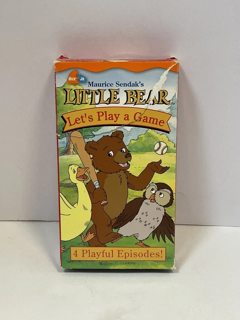 LITTLE BEAR - Lets Play a Game (VHS, 2001) Nickelodeon Nick Jr. £6.32 ...