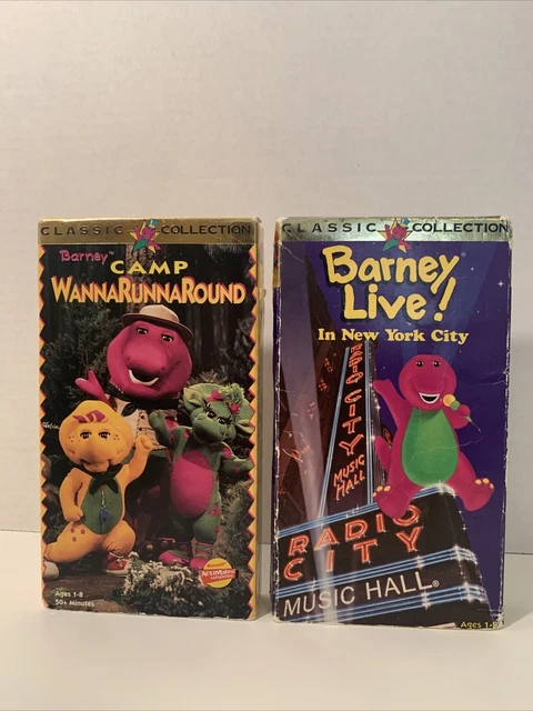 BARNEY VHS LOT 2 pack £12.10 - PicClick UK