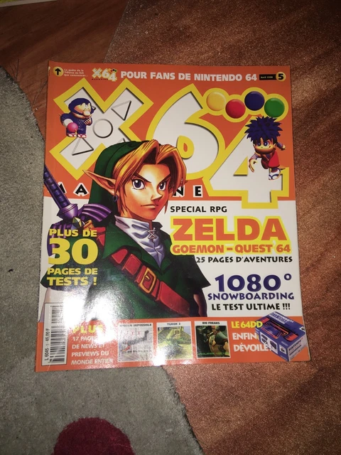 MAGAZINE RETROGAMING: X64 magazine Nintendo 64 N64 N°5 EUR 19,00 ...