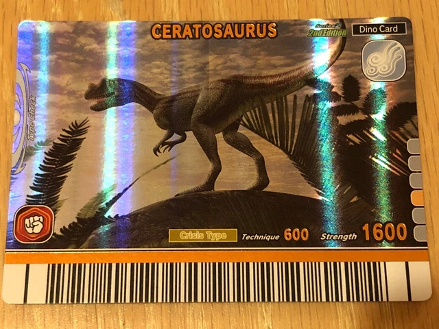 DINOSAUR KING BRONZE Ceratosaurus Series 2 2nd Edition Card £14.00 ...