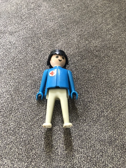 RARE FIGURINE INFIRMIÈRE Vintage 1974 Playmobil First Aid Station ...