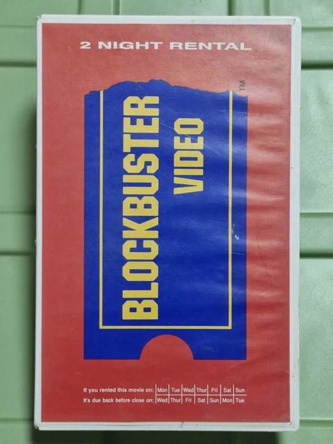 RARE RED BLOCKBUSTER 2 Night Hire Vhs Cover Only £31.34 - PicClick UK
