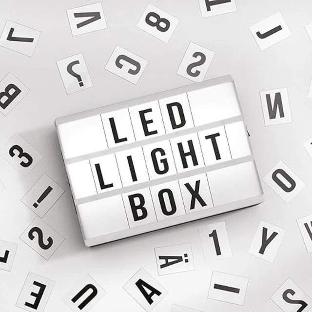 MINI LED LIGHTBOX (Global Gizmos) Top-quality Free UK shipping Fast UK ...