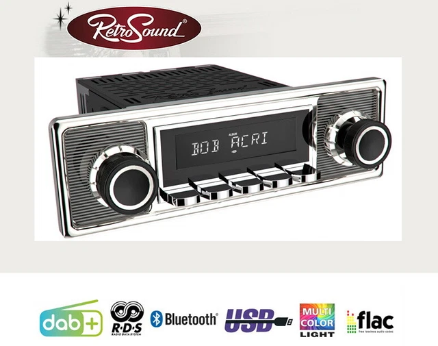MERCEDES W112 W113 W114 Becker Autoradio d'epoca USB Bluetooth design retrò EUR 499,00 - PicClick IT