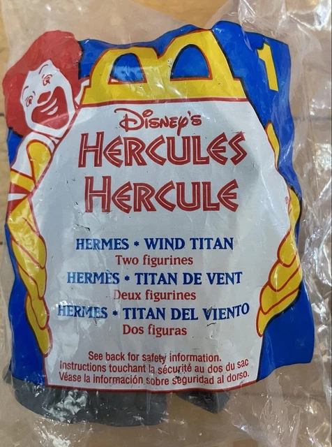 MCDONALDS HAPPY MEAL Disney Hercules Hermes Wind Titan 1996 #1 Figur ...