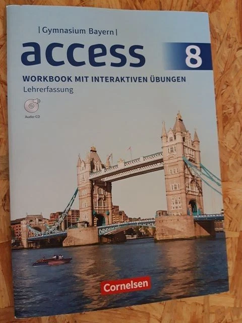 ACCESS 8 WORKBOOK mit Lösungen Gymn. Bayern Lösungsbuch Lehrerfassung EUR 30,00 - PicClick DE