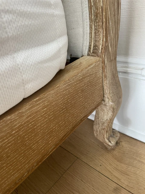 LOAF COCO KING Size Bed With Natural Linen Headboard & New King ...