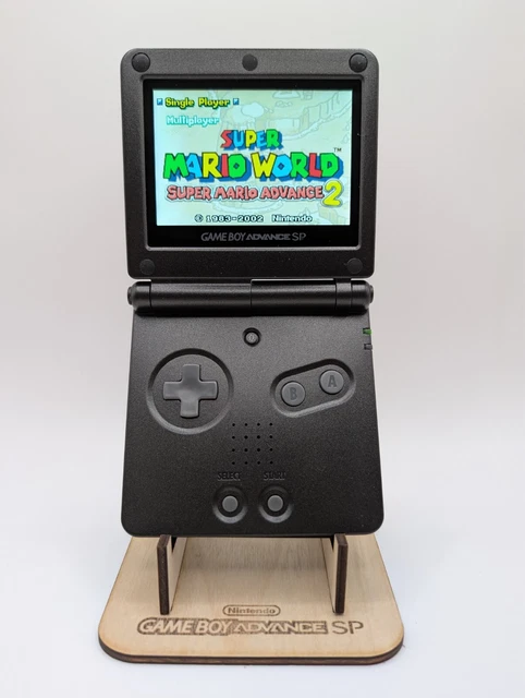 GBA GAMEBOY ADVANCE SP Laminated IPS v5 LCD Brightness Backlight USB-C £134.99 - PicClick UK