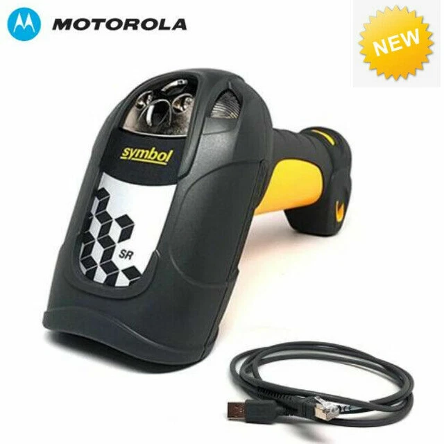 ZEBRA MOTOROLA SYMBOL DS3508-SR 2D Rugged Handheld Barcode Scanner w ...