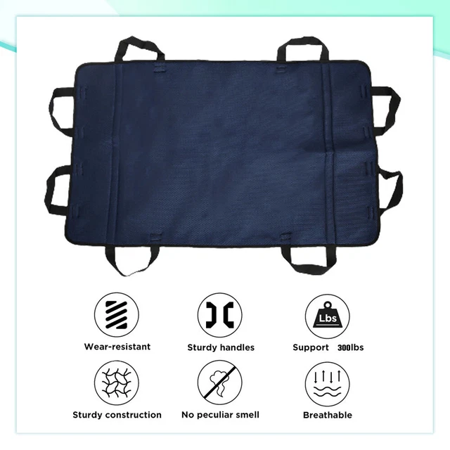 POSITIONING BED PAD Handle Patient Transfer Sheet For Lifting Turning ...