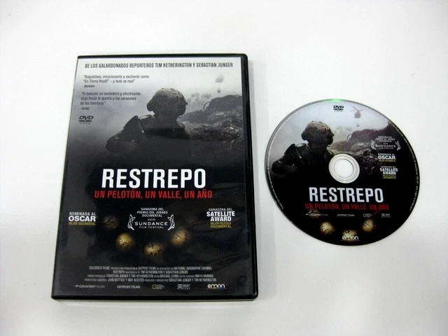 RESTREPO UN PELOTON,UN Valle, Un Année DVD Tim Hetherington Sebastian ...