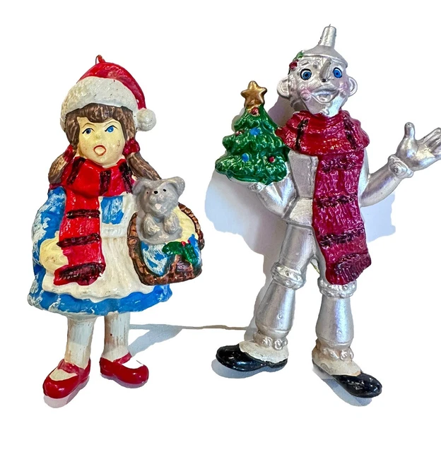 VINTAGE THE WIZARD Of Oz Santa's World Kurt Adler Christmas Dec Dorothy ...