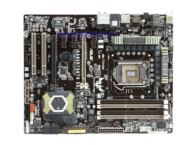 ASUS SABERTOOTH 55I LGA 1156 Intel P55 DDR3 DIMM 16GB eSATA Motherboard ...