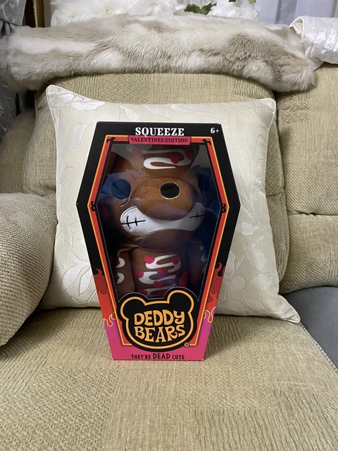 DEDDY BEARS VALENTINES Edition Squeeze 12” Soft Toy Plush BNIB Rare New ...