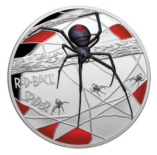 NIUE 10 DOLLAR 2020 - Redback Spider, Jubiläumsausgabe - 5 Oz Silber PP EUR 739,00 - PicClick DE