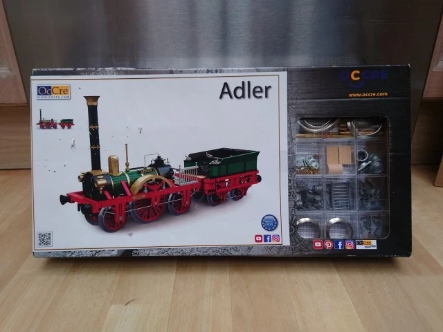 NEW OCCRE 1:24 Adler Steam Train Locomotive Model Kit £130.00 - PicClick UK