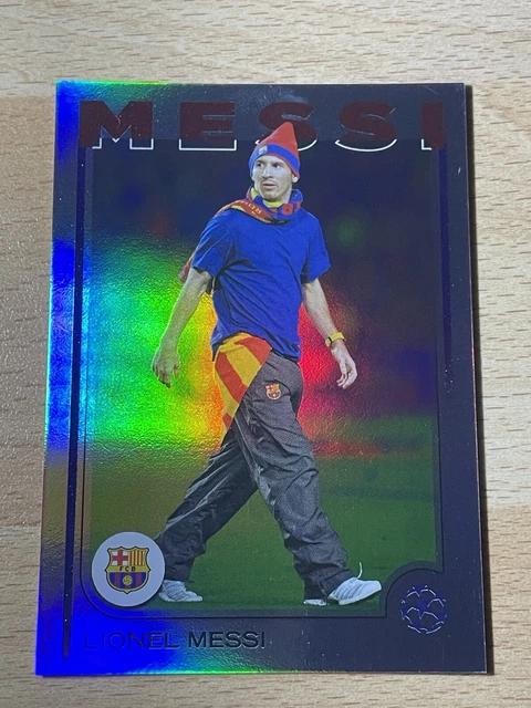 TOPPS UCC FLAGSHIP 2024 2025 Lionel Messi Barcelona Short Print Rare £ ...