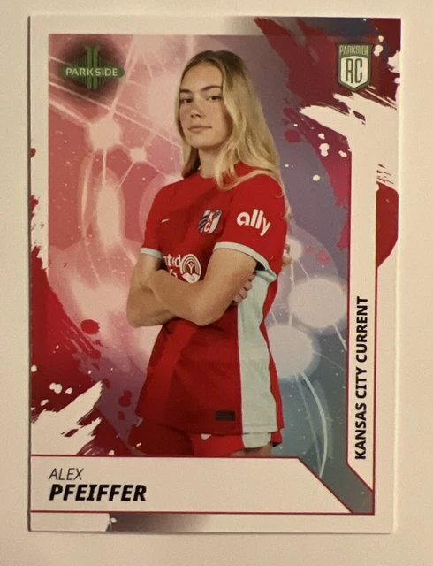 2024 PARKSIDE NWSL Vol. 1 Alex Pfeiffer Rookie RC #93 Kansas City ...