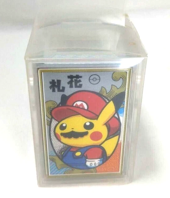 MARIO PIKACHU HANAFUDA Pokemon Center Exclusive Unused £2,506.90 ...