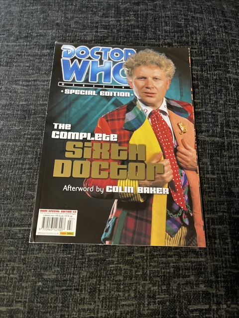 DOCTOR WHO MAGAZINE Special Edition - The Complete Sixth Doctor £19.99 ...