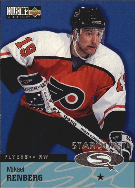 1997-98 (FLYERS) COLLECTOR'S Choice Star Quest #SQ9 Mikael Renberg EUR ...