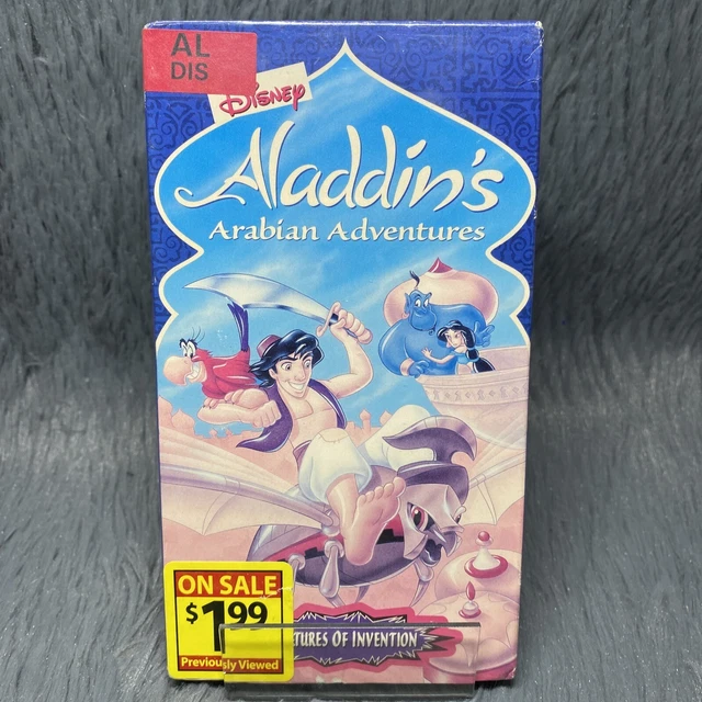 ALADDIN'S ARABIAN ADVENTURES Creatures of Invention Disney VHS 1994 ... ALADDIN'S ARABIAN ADVENTURES Creatures of Invention Disney VHS 1994 ...