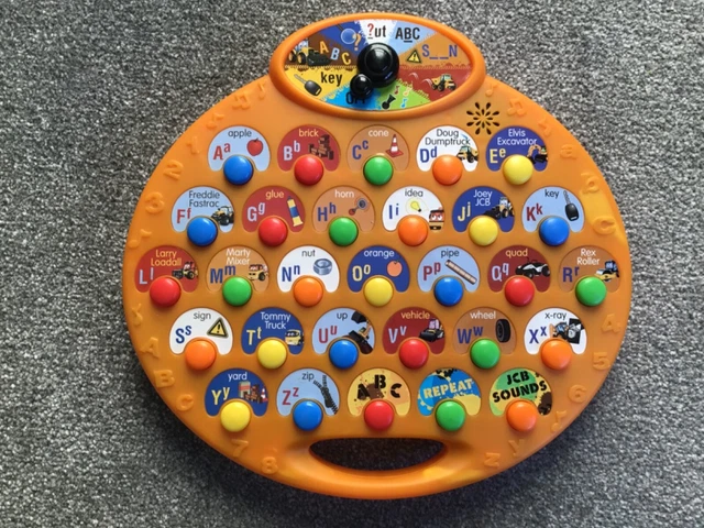 JCB FUN PHONICS Alphabet Electronic Learning Toy by Inspiration Works £ ...