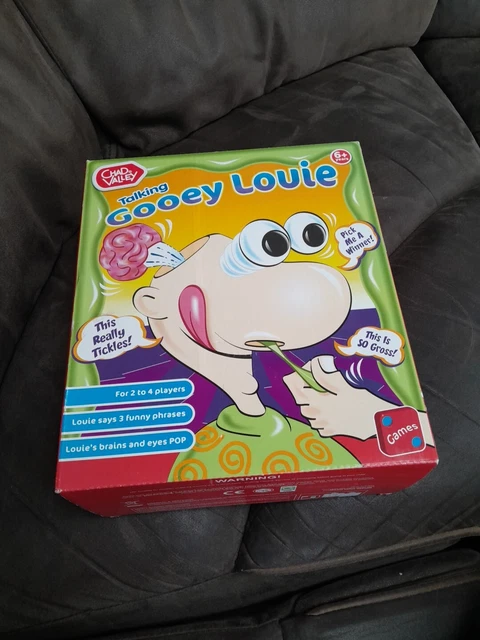 TALKING GOOEY LOUIE Game Chad Valley 6+ New In Box Famil Fun Games £9. ...
