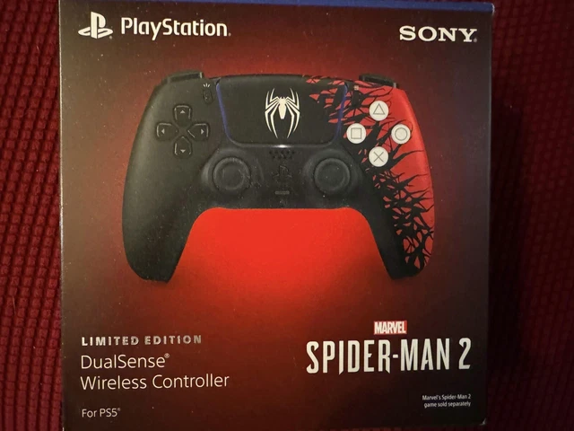 Sony Dualsense Marvels Spider Man 2 Ps5 Wireless Controller Black