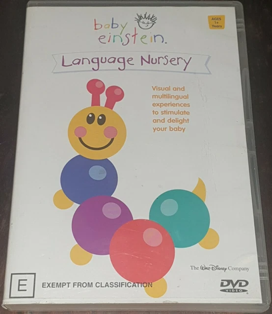BABY EINSTEIN - Language Nursery (DVD, 2005) FREE POST $9.99 - PicClick AU