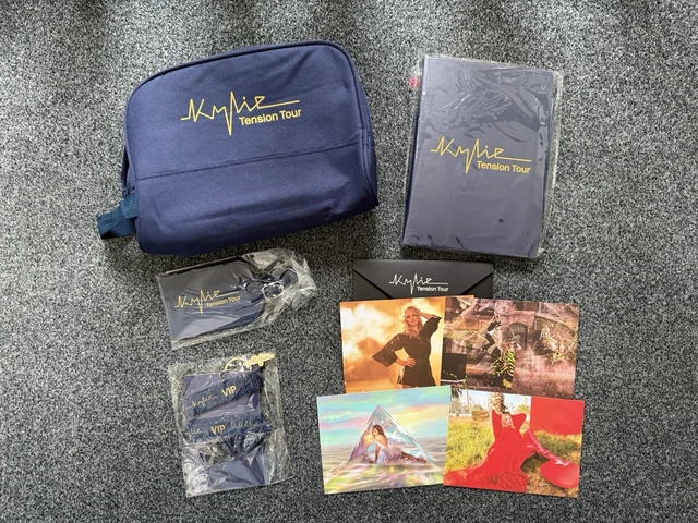 KYLIE MINOGUE 2025 Tension Tour Exclusive Vip Merchandise Pack New ...