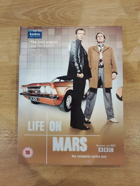 LIFE ON MARS The Complete Series One BBC 4 Disc Set DVD, Good Condition ...