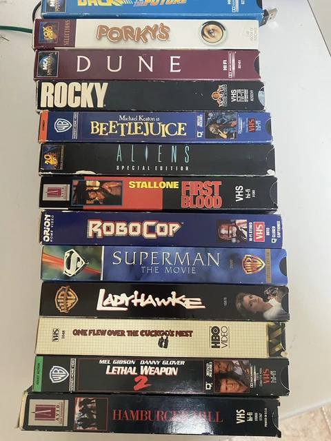 80’S MOVIES VHS lot Horror Sci-fi Action Comedy Etc $30.00 - PicClick
