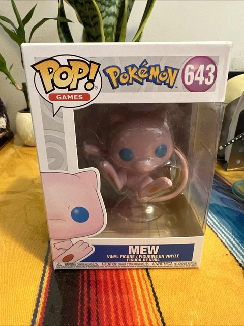 FUNKO POP GAMES: Pokemon - Mew Vinyl Figure #643 54043 $10.00 - PicClick