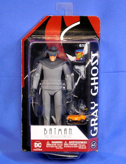 DC COLLECTIBLES BATMAN The Animated Series Grey Ghost Action Figure (9 ...