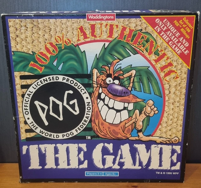 1995 POG THE Game Vintage Complete 100 Pogs X3 Slammers £10.00 ...