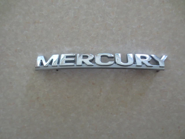 ORIGINAL FORD MERCURY car plastic badge // emblem // / / - - - ---- $35 ...