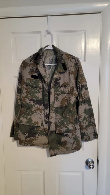 CHINESE PLA TYPE 07 Camo Uniform Top £42.67 - PicClick UK