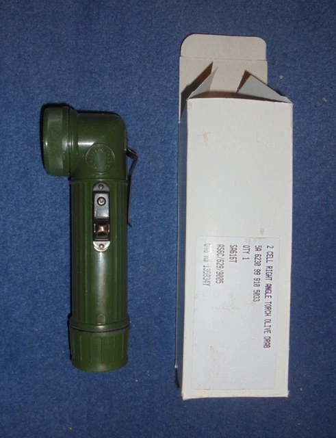 BRITISH ARMY RIGHT ANGLE TORCH Linpac. £20.90 - PicClick UK