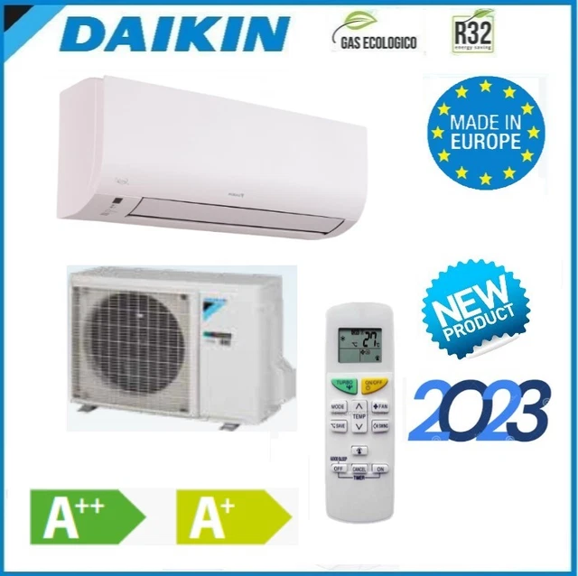 DAIKIN ATXF25E ARXF25E Climatiseur 9000 Btu R32 Pr.wifi A + Avec Étrier ...