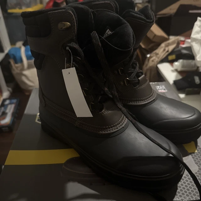 KHOMBU KENNY ALL-WEATHER High Top Work Winter Boots - Size 9 M - Brown ...