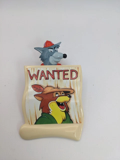 DISNEY ROBIN HOOD Wanted Sign 1992 Burger King Clip-On Badge £14.99 ...