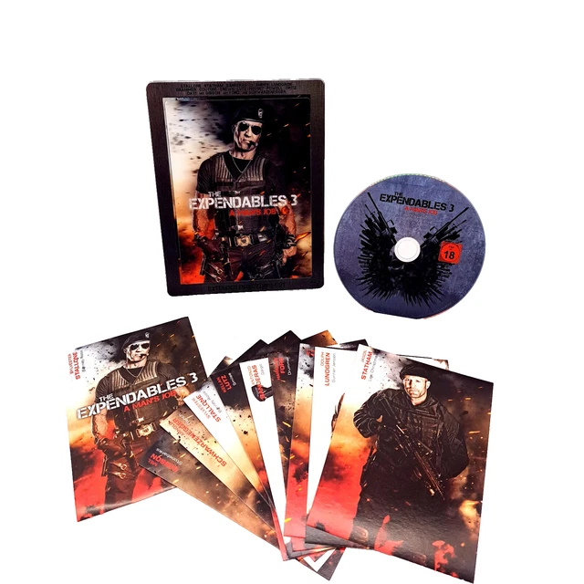 BLU RAY - The Expendables 3 - Steelbook - Hero Pack - Sammelkarten ...