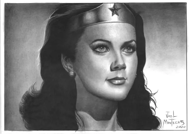 WONDER WOMAN - PIN UP ART - (09 WONDER WOMAN - PIN UP ART - (09