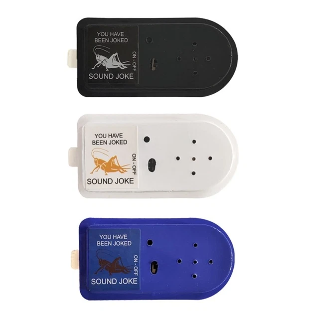 CRICKET NOISE MAKER Prank Joke Device for Annoy Chirp Sounds Home ...