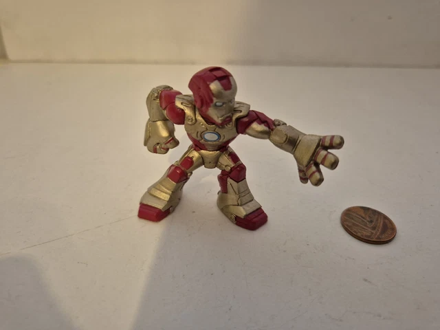 IRON MAN MARVEL Super Hero Squad Figure, Playskool Heroes, Imaginext ...