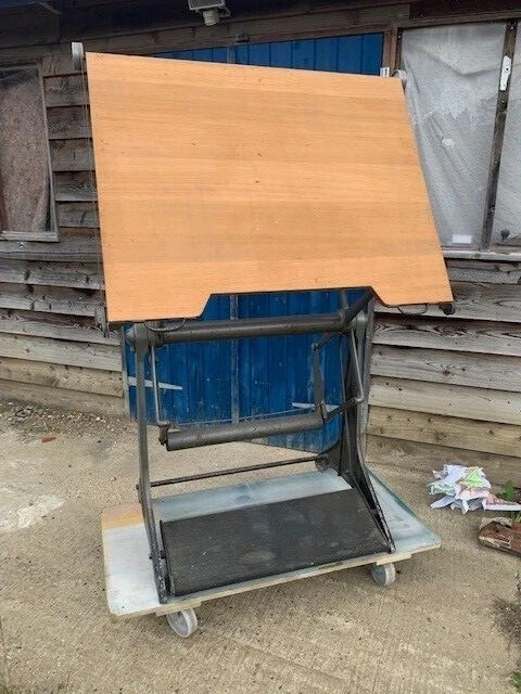 VINTAGE DRAUGHTSMANS DRAWING Table made by Admel Paramount £400.00 ...