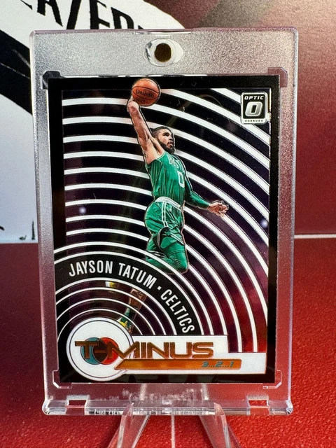 JAYSON TATUM 2020-21 Pallacanestro ottica Panini Donruss T-Meno #11 EUR ...