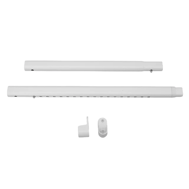 ROMAN ROD WARDROBE Oval Closet End Supports for Clothes Hanger Bar £24. ...